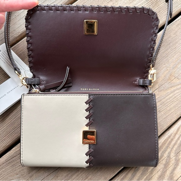 Tory Burch | Bags | Tory Burch Thea Patchwork Python Crossbody Color ...